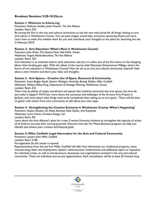 *SAMPLE* Conference Program | PDF