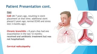 COPD case presentation | PPTX