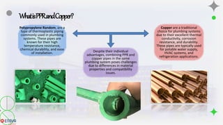 Understanding the Interaction between PPR and Copper Pipes in Water ...