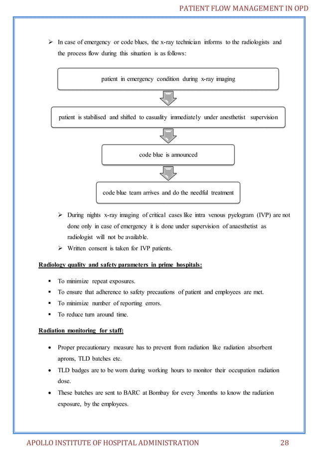 Patient flow management in opd | DOCX | Healthcare Industry | Industries