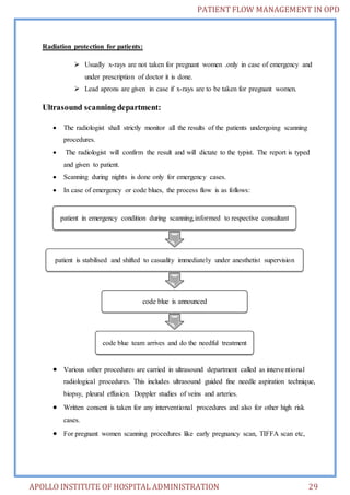 Patient flow management in opd | DOCX