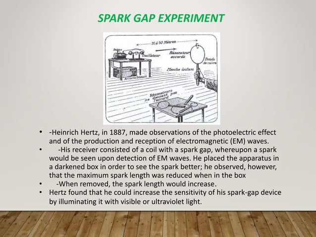 Photoelectric effect and experimental setup | PPTX