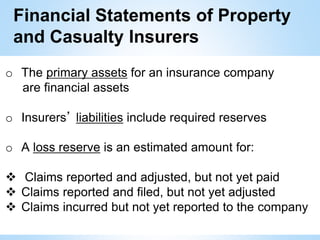 Financial Operations of Insurers | PPTX