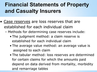 Financial Operations of Insurers | PPTX