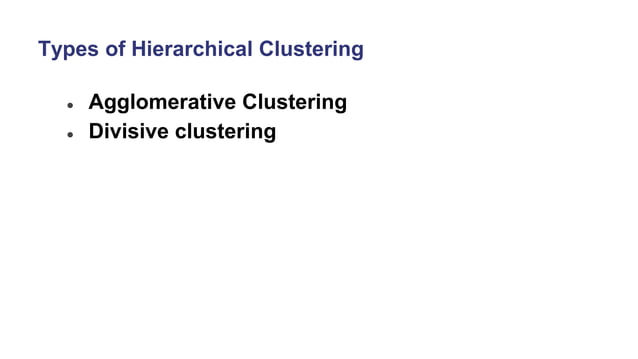 Clustering algorithms Type in image segmentation .pptx
