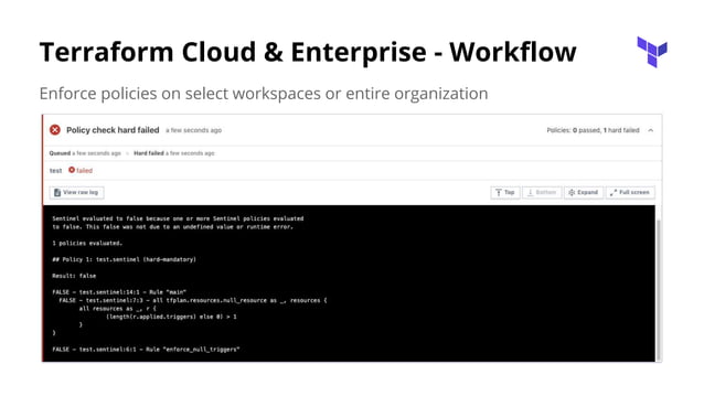 Policy as Code: IT Governance With HashiCorp Sentinel | PPT