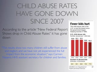 Final copy child abuse powerpoint.pptx | Debated Sensitive Social Issues | Sensitive Topics