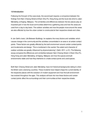 Theories of Architecture and Urbanism (Comparative Essay) | DOCX