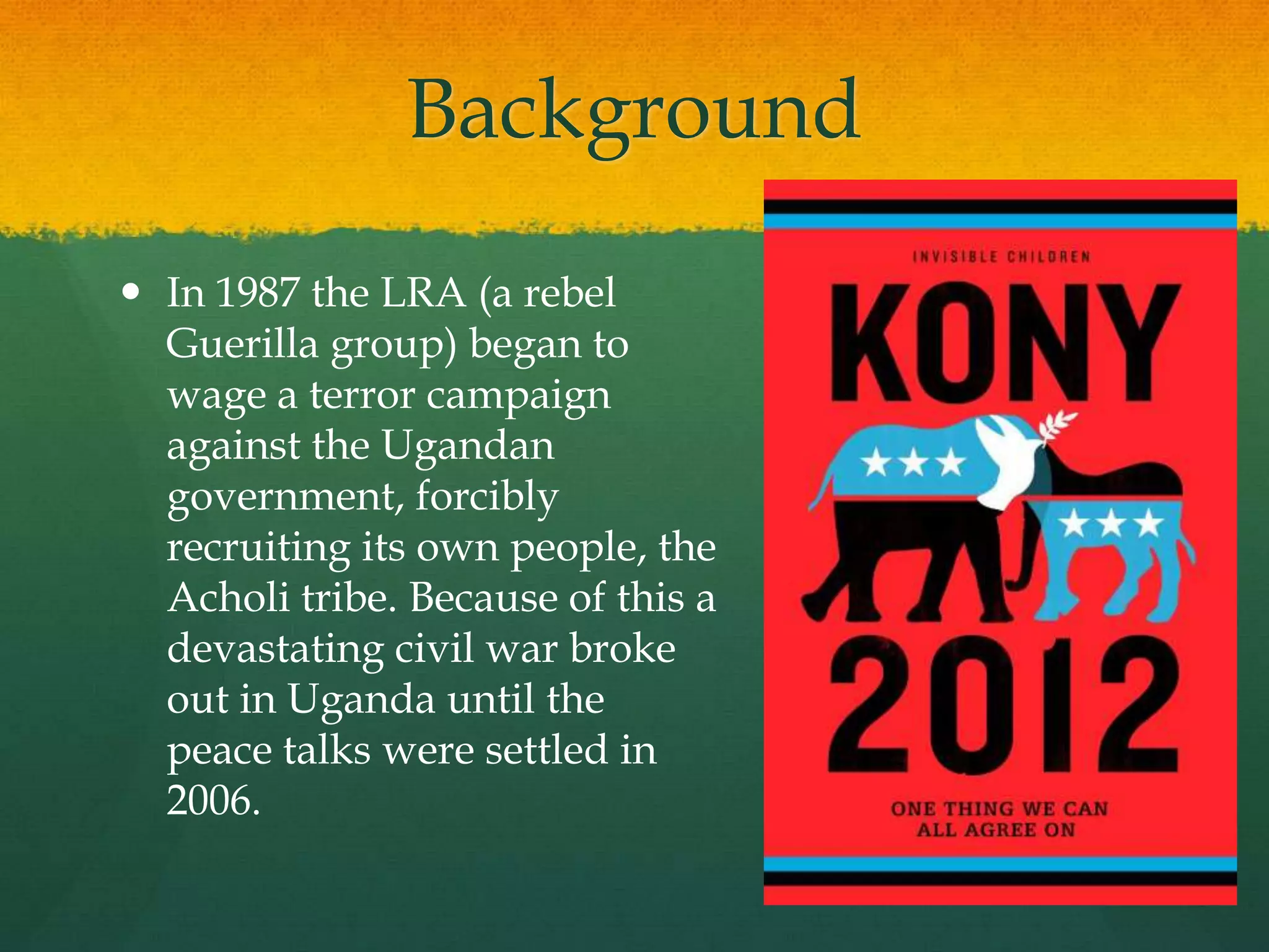 Final copy lra conflict uganda | PPT