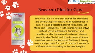 Bravecto Plus vs. Revolution Plus: Which One is Better for Cats? | PDF