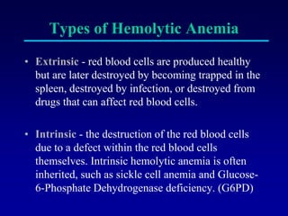 final copy of pathogenesis hemolytic anemias.ppt