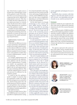 Validating Qualitative Models | PDF