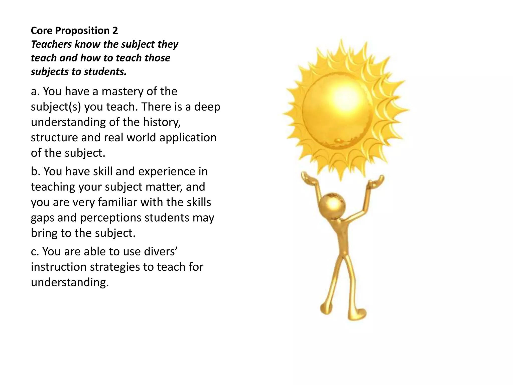 Final core proposition powerpoint presentation | PPT