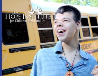 The Hope Institute for Children and Families Brochure | PDF