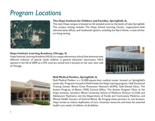 The Hope Institute for Children and Families Brochure | PDF