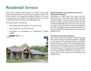 The Hope Institute for Children and Families Brochure | PDF
