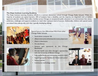 The Hope Institute for Children and Families Brochure | PDF