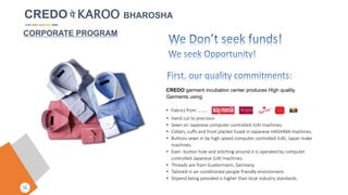 CREDO corporate presentation | PPT