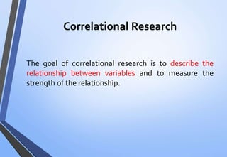 Final corraletional research ppts | PPT