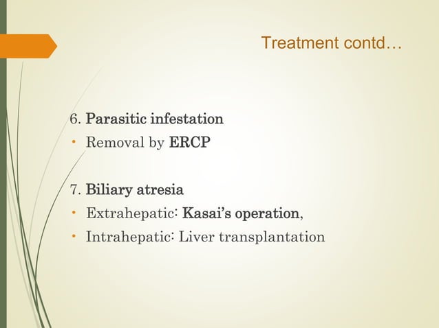 Surgical Jaundice investigations & management | PPTX | Blood Disorders ...