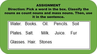 (Final) Count and Mass Nouns DEMO PPT.pptx