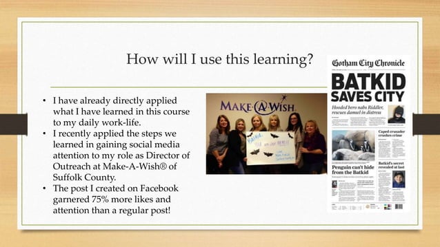 Final Course Reflection - ENC3250 | PPT