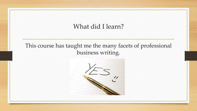 Final Course Reflection - ENC3250 | PPTX