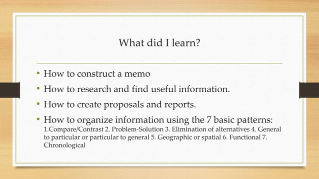 Final Course Reflection - ENC3250 | PPT