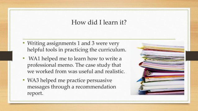 Final Course Reflection - ENC3250 | PPTX