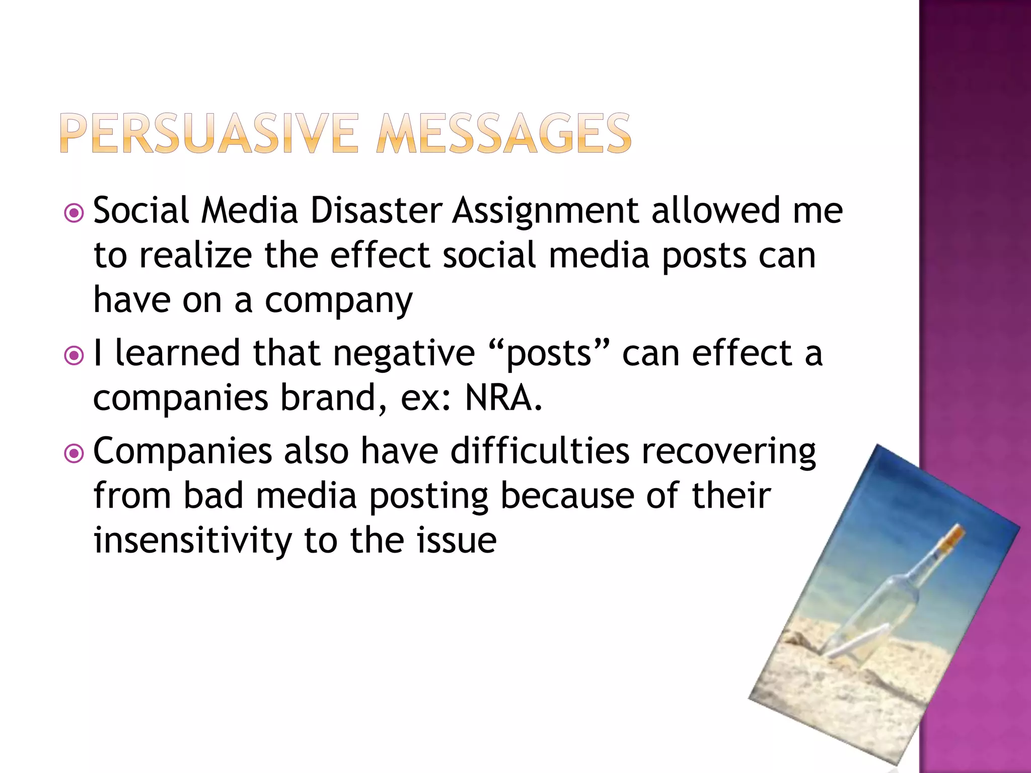 Final Course Reflection | PPT