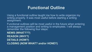 Final course reflection assignment | PPTX