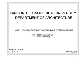 archtecture autocad set (north dagon) from ytu .pdf