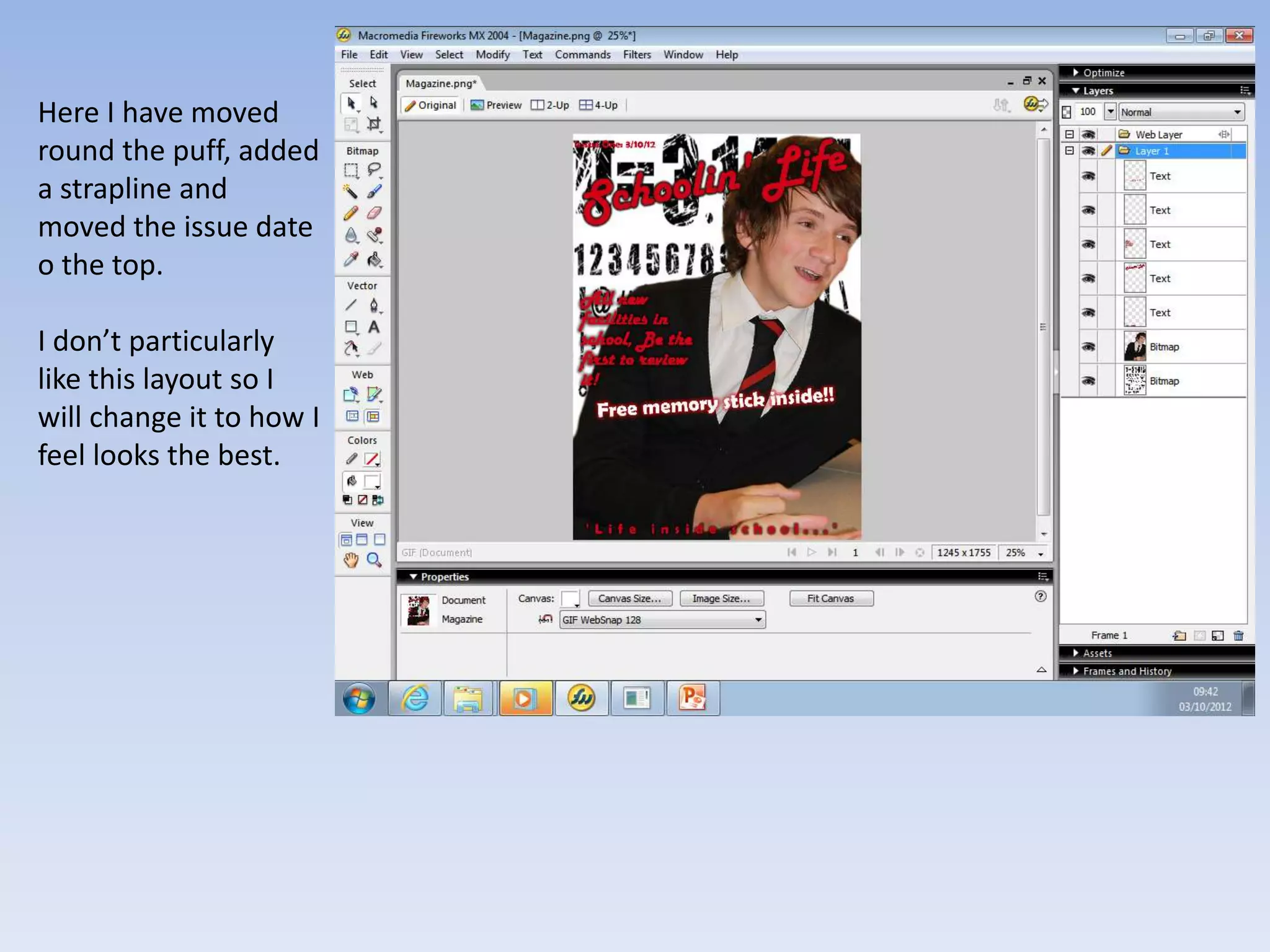 Final cover editing | PPT