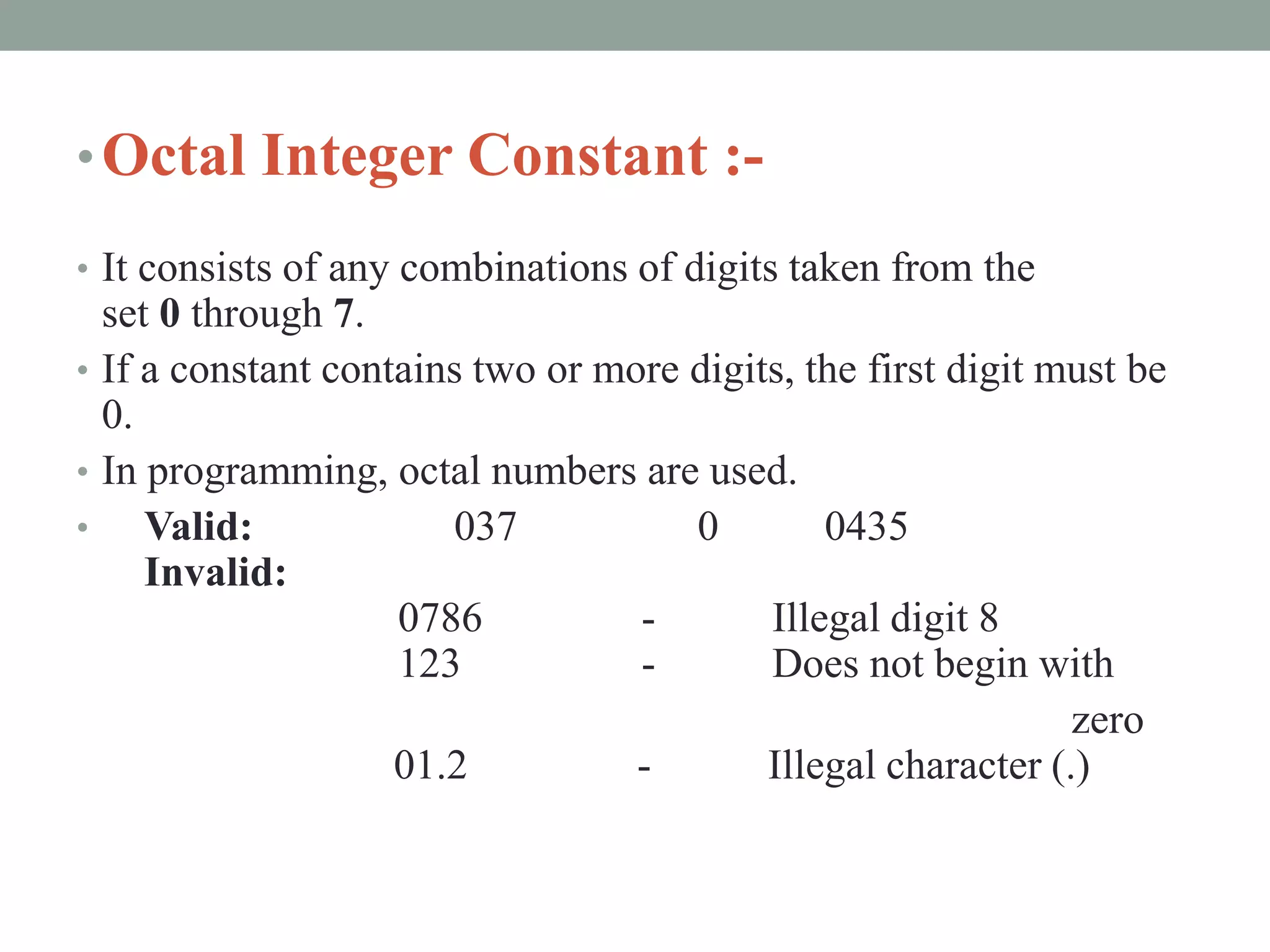 FUNDAMENTAL OF C | PPTX