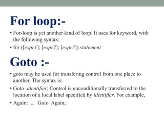 FUNDAMENTAL OF C | PPTX
