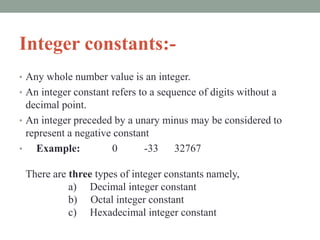 FUNDAMENTAL OF C | PPT