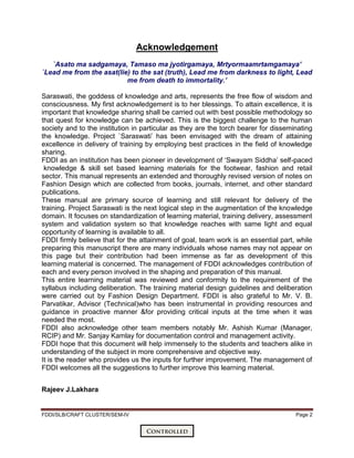 craft cluster study material | PDF