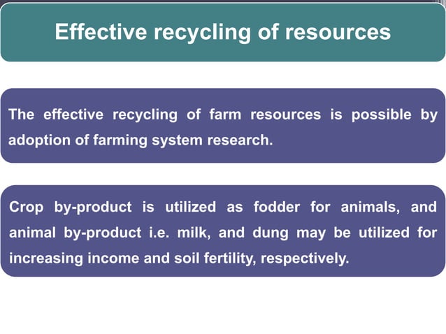 Farming System Approach | PPTX