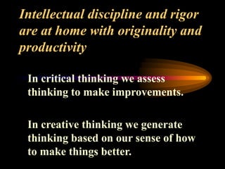 Critical and Creative Thinking: A Part of Experiential Learning.pptx