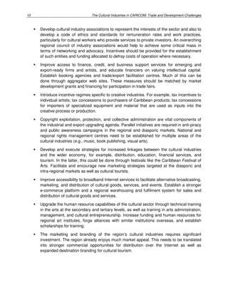 CRNM - Cultural Industries Report - The Cultural Industries in CARICOM ...
