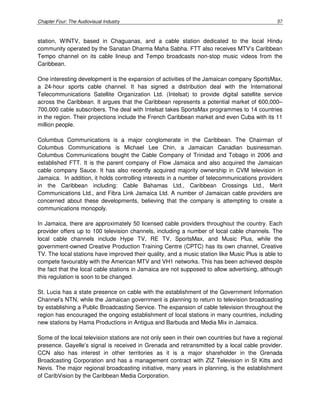 CRNM - Cultural Industries Report - The Cultural Industries in CARICOM ...