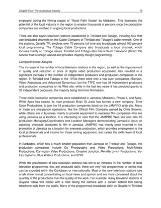 CRNM - Cultural Industries Report - The Cultural Industries in CARICOM ...