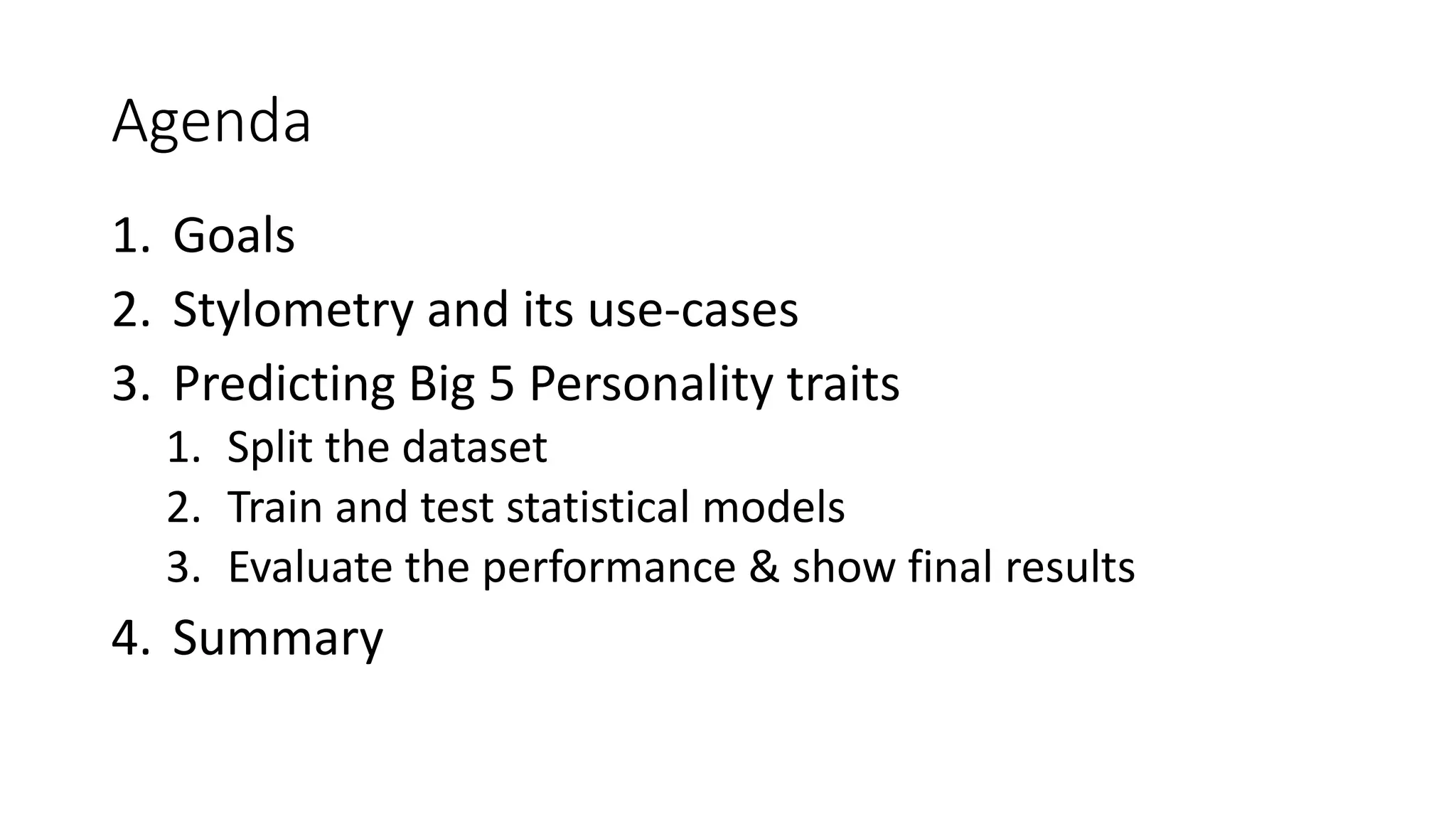 Customer Linguistic Profiling | PPT