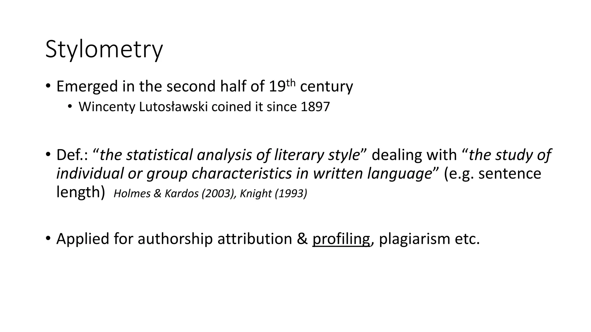 Customer Linguistic Profiling | PPT