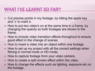 Final cut pro ppt | PPTX