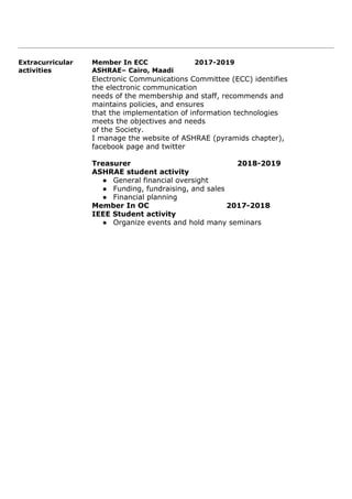 Aly cv | PDF | Business | Business and Finance