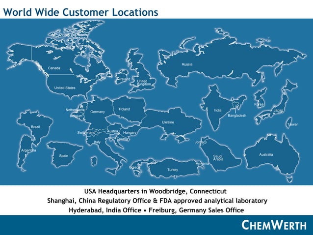 Chemwerth - A Generic API Supply Company | PPT | Manufacturing Industry ...
