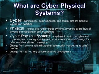 Final cyber physical system (1) | PPT