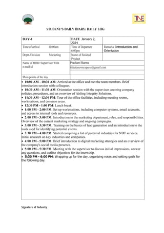 Final Daily Dairy report for mba students .pdf