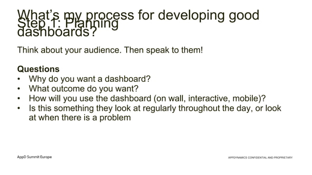 Become an AppDynamics Dashboard Rockstar - AppD Summit Europe | PPTX